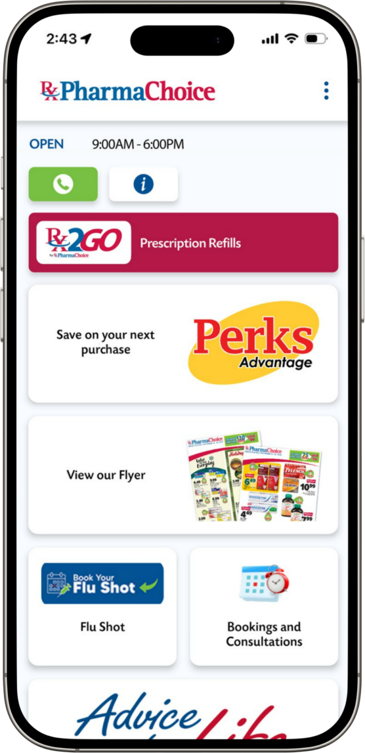 myRxLink App by PharmaChoice